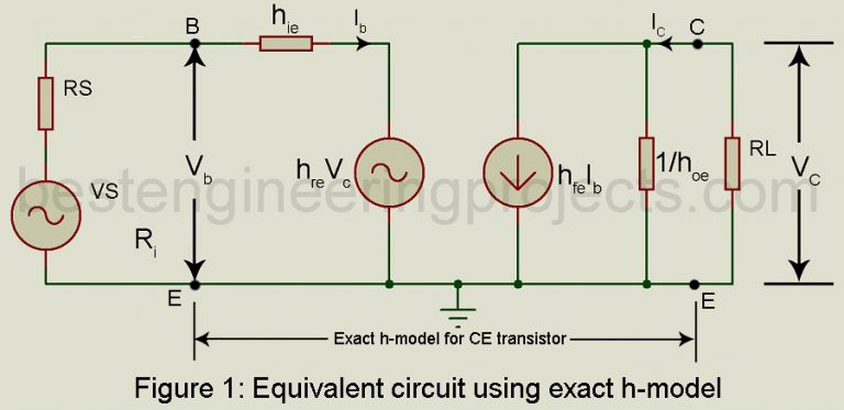 Approximate h-model of CE, CB, CC amplifier - Engineering Projects Approximate h-model of CE, CB, CC amplifier - Engineering Projects